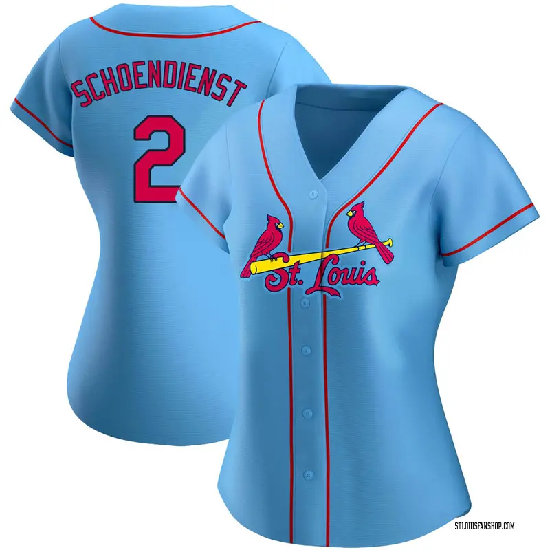 Red Schoendienst Women's St. Louis Cardinals Alternate Jersey - Light ...